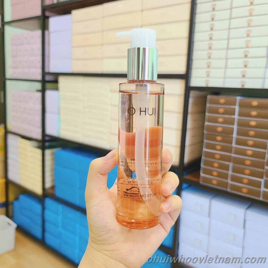 Set Dầu Tẩy Trang Ohui Miracle Moisture Cleansing Oil 150ml