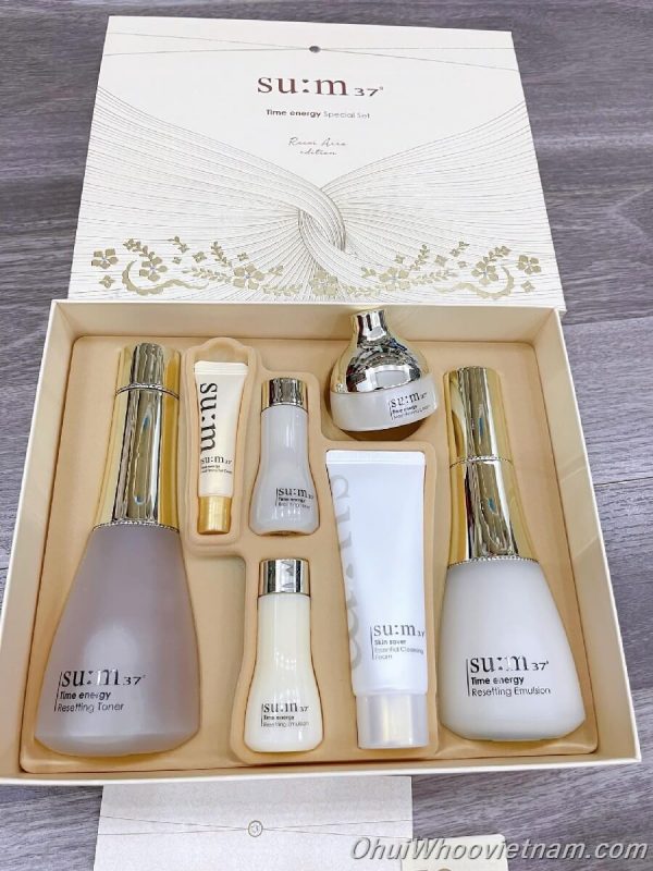 SU:M37 Time Energy Special Set kèm quà tặng đặc biệt 8SP