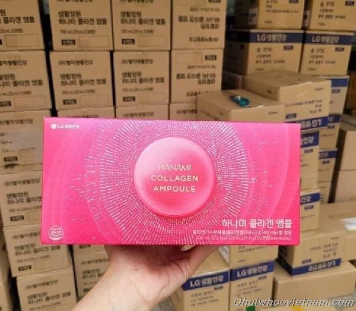 Nước uống đẹp da Hanami Collagen Ampoule - LG - OHUI VIETNAM