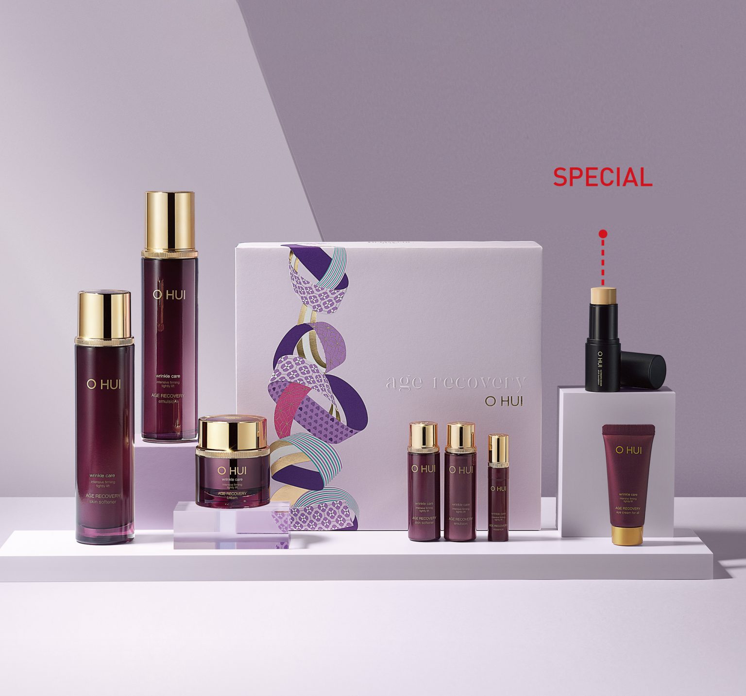 Bộ dưỡng Ohui tím Age Recovery Special Set 8sp - OHUI VIETNAM