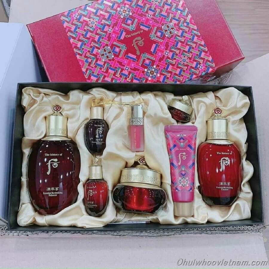 Bộ mỹ phẩm Whoo Jinyulhyang Essential Revitalizing Special Set