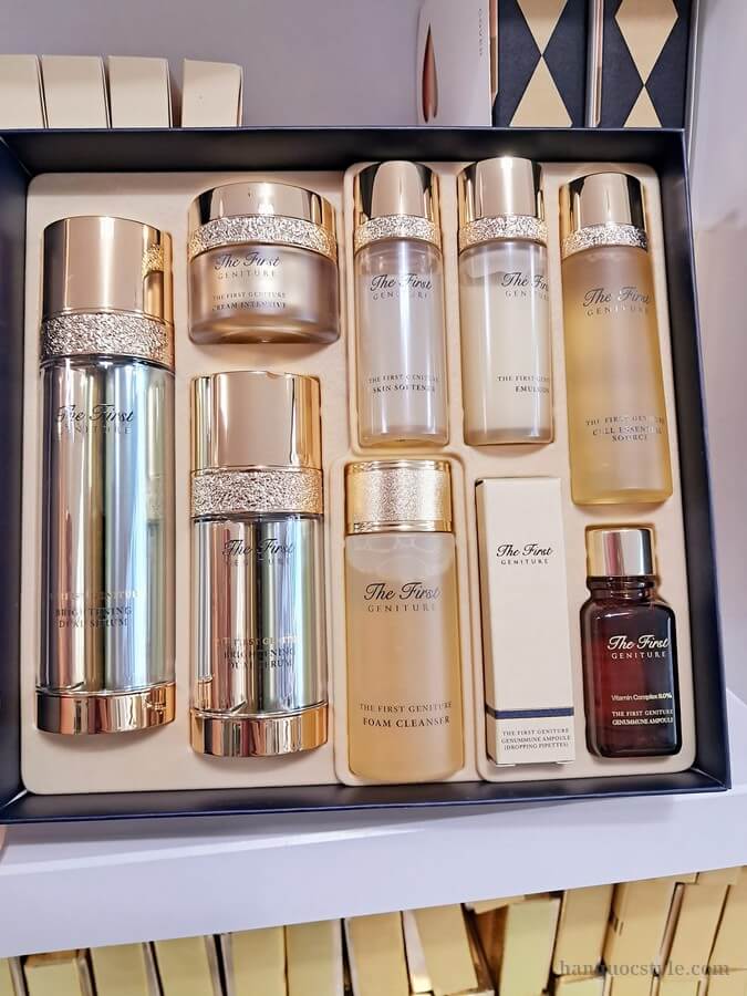 Set Tinh chất Ohui The First Geniture Brightening Dual Serum 50ml