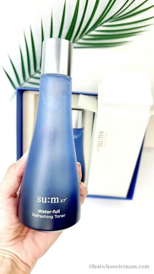Nước Cân Bằng Cấp Nước SU:M37 Water Full Refreshing Toner 170ml + 100ml ...